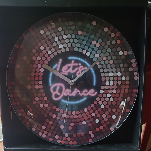 Carry Lot | Wall Decor | Lets Dance Wall Clock Multicolor | Poshmark
